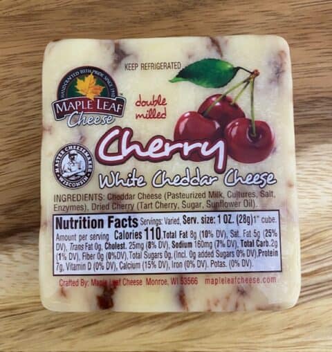 Cranberry, Cherry or Blueberry White Cheddar Cheese | Alp and Dell ...