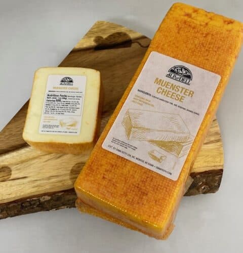 Muenster Cheese 1lb | Alp and Dell Cheese Store